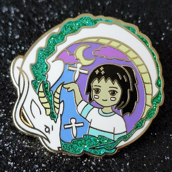Boutique | Jewelry | 32spirited Away Chihiro Sen Haku Dragon Paper ...